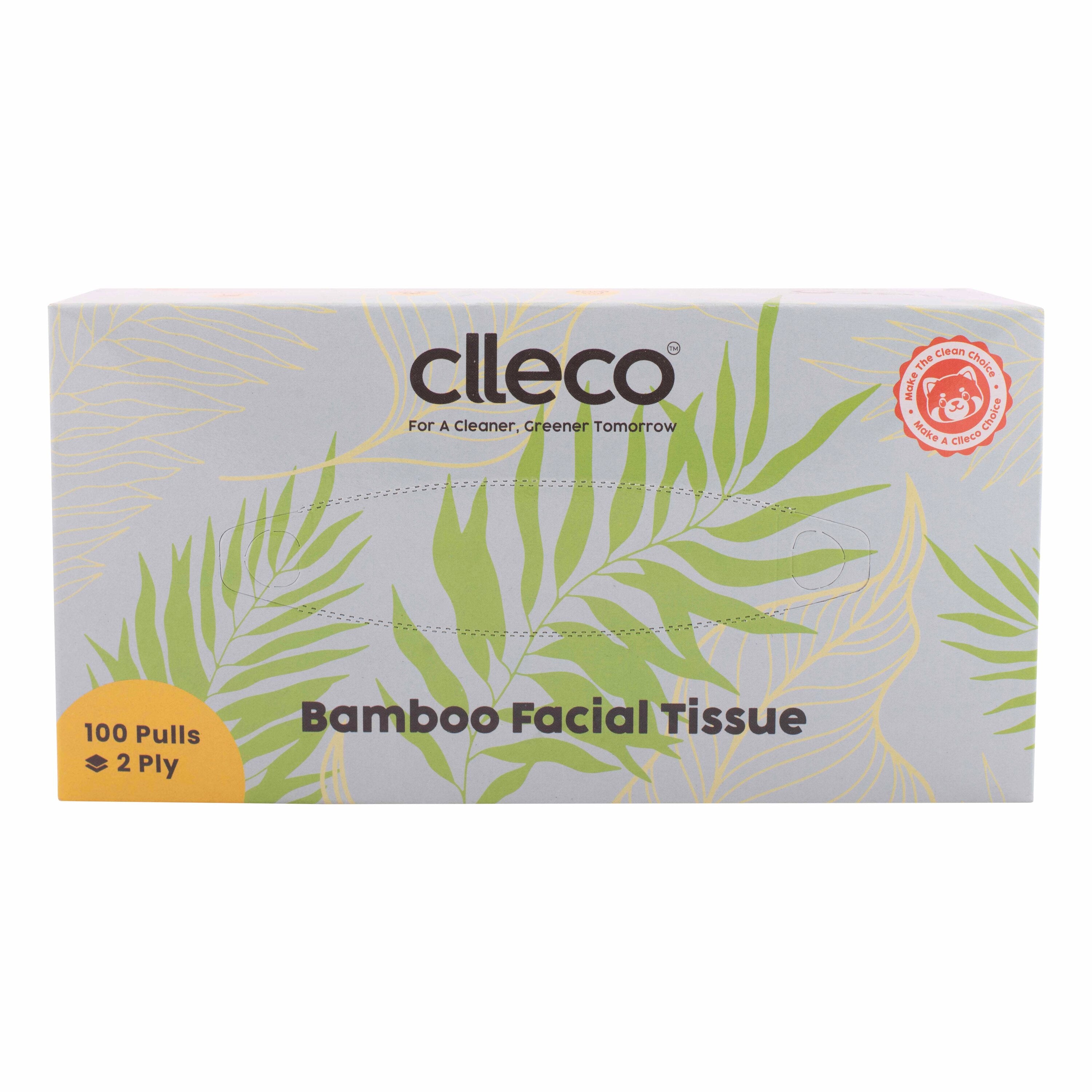 Bamboo Facial Tissue – Clleco